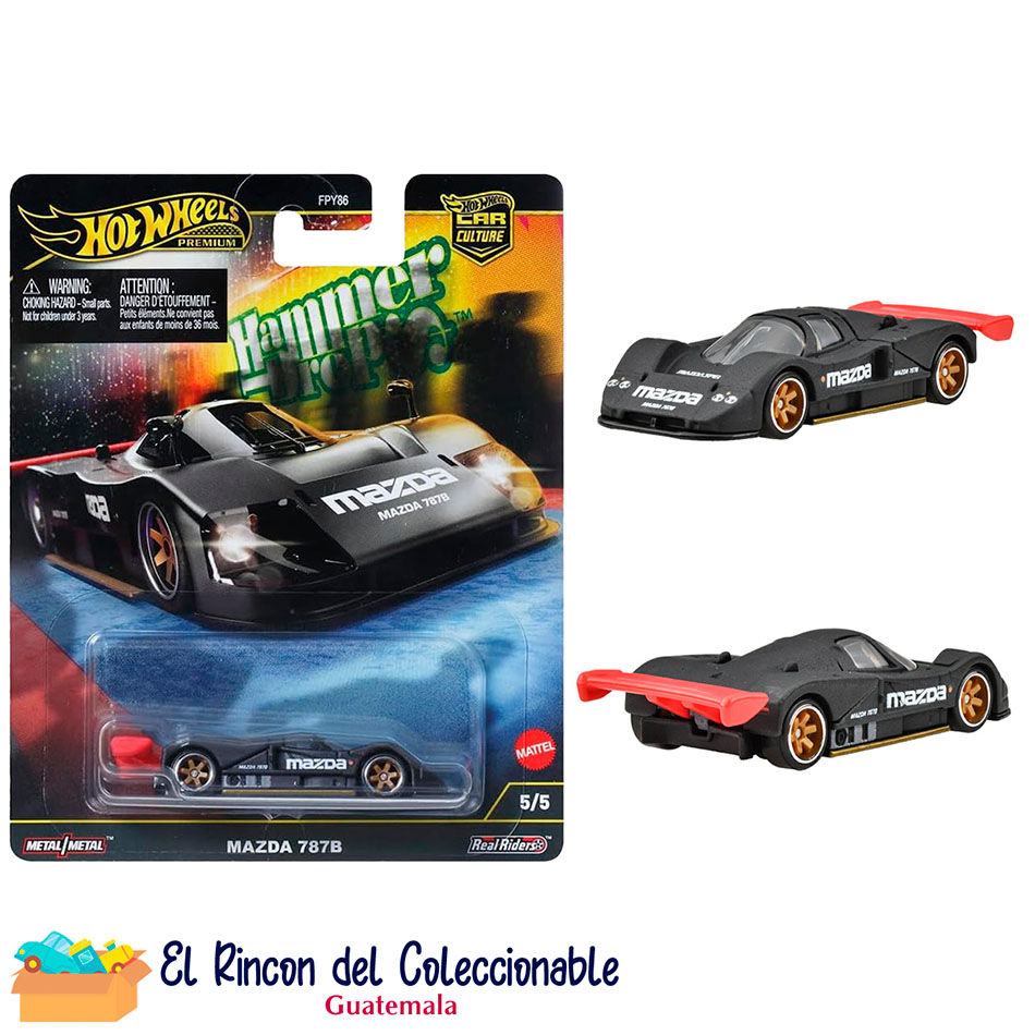 Hot Wheels Premium Mazda 787B - Guatemala